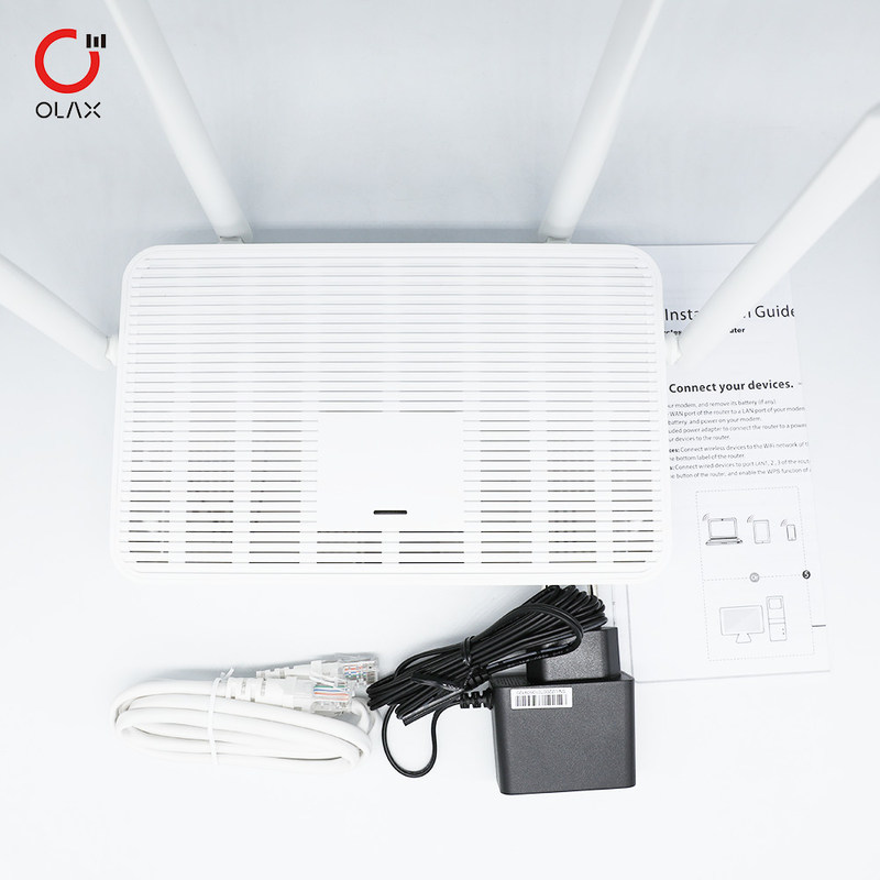 OLAX Router inalámbrico de largo alcance 1200Mbps 802.11AC WiFi5 1200M ...