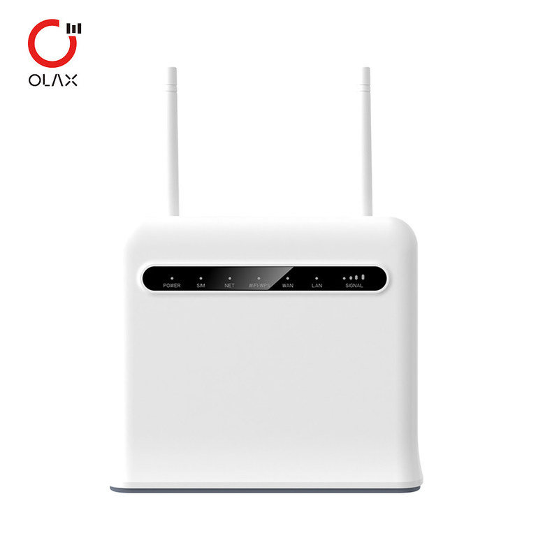OLAX CAT6 wifi 6 bypass inalámbrico 300mbps 4000mAh batería 4G CPE ...