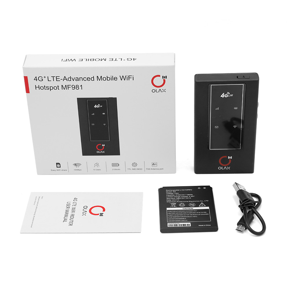 2100 router portátil de Mah Battery Unlock Pocket Wifi 4g con la antena ...