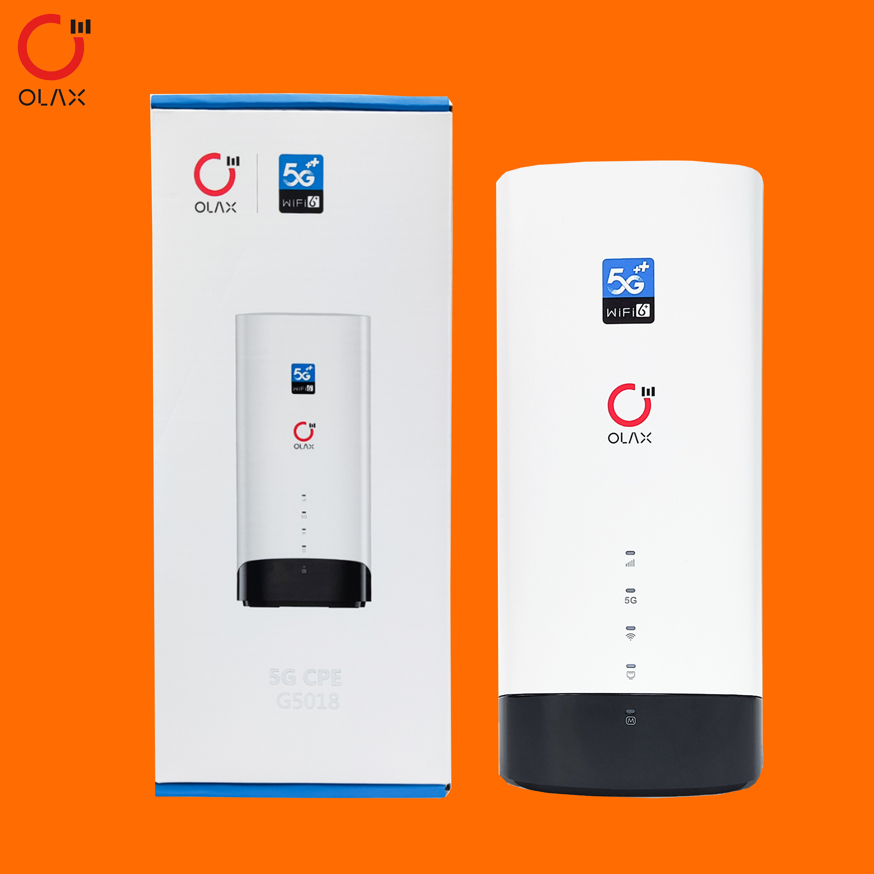 Olax 4G 5G CPE G5018 Dual Bands Enterprise 1200Mbps 5g Wifi Router con ...