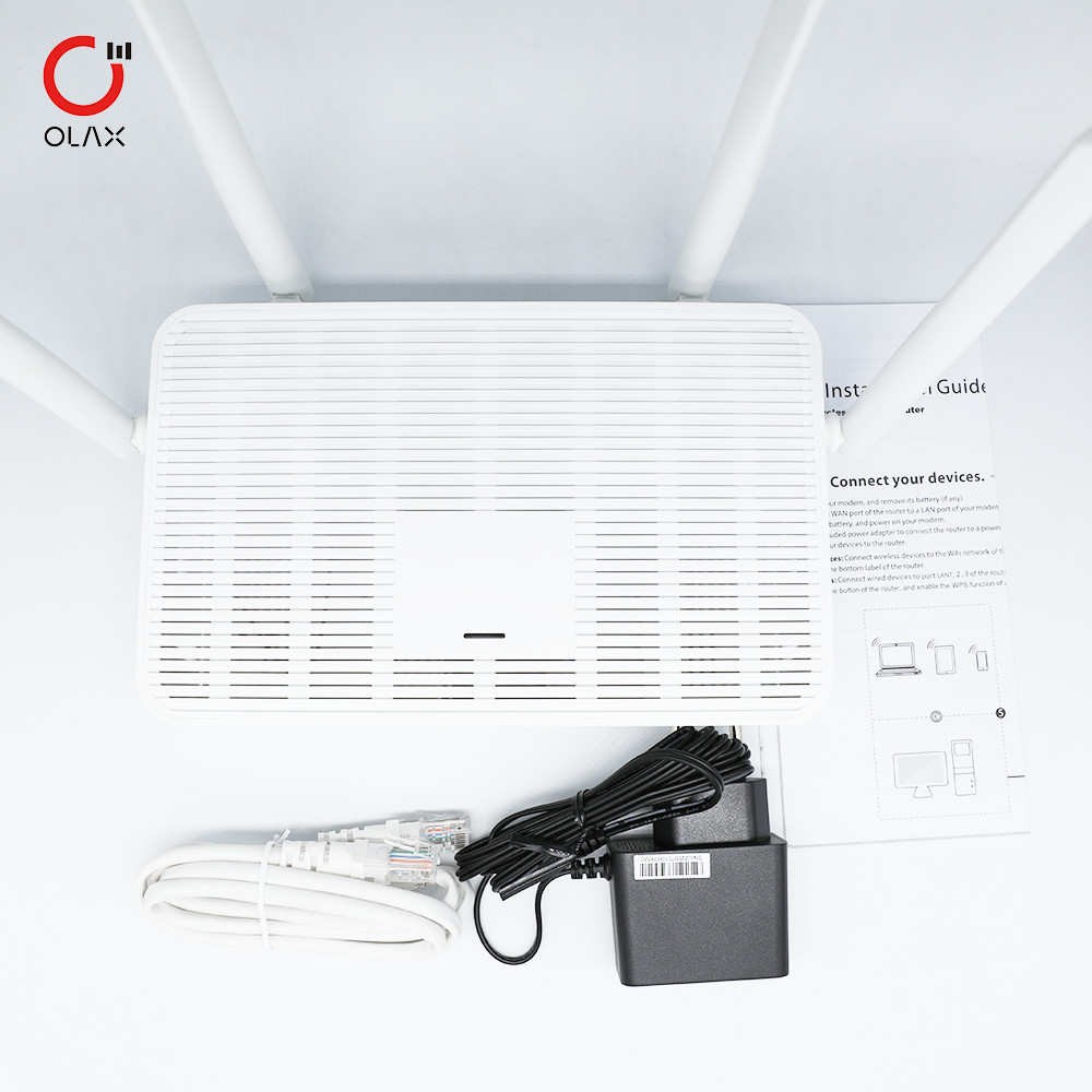 OLAX Router inalámbrico de largo alcance 1200Mbps 802.11AC WiFi5 1200M ...