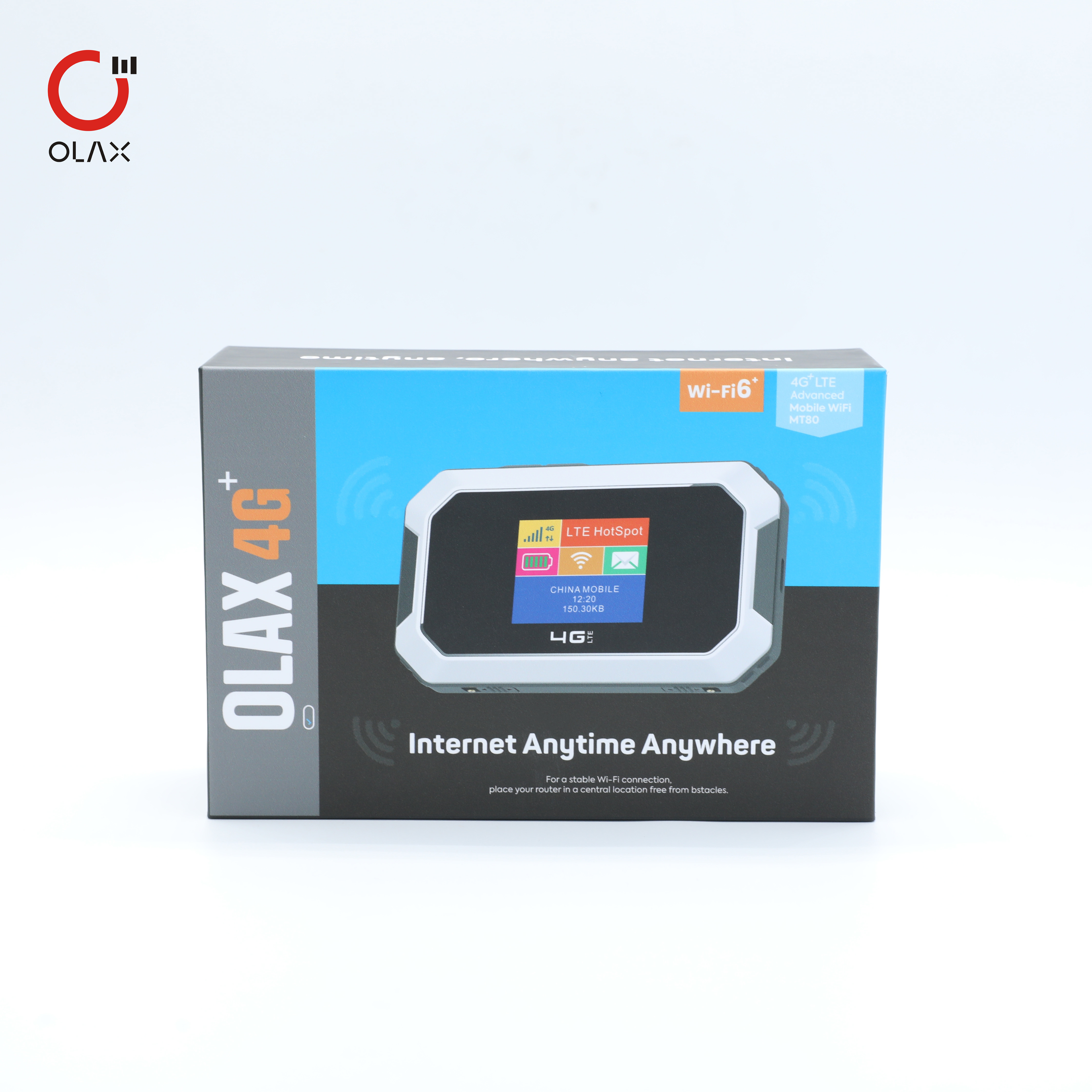 OLAX MT80 Unlocked WiFi 6 Router Wireless Network 3g 4g LTE Esim ...