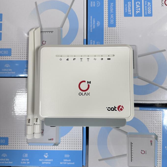 OLAX MC80 5000mah CAT6 hogar inteligente inmobiliario inalámbrico 4g ...